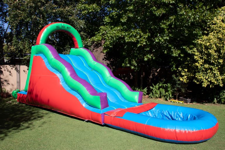 4m Wave Slide - Bloemfontein Jumping Castles | Rinas Jumping Castles